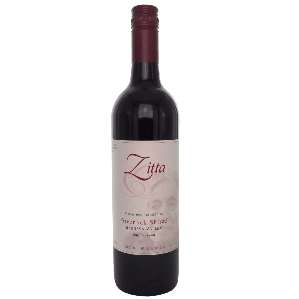 Zitta Wines Greenock Shiraz 2007